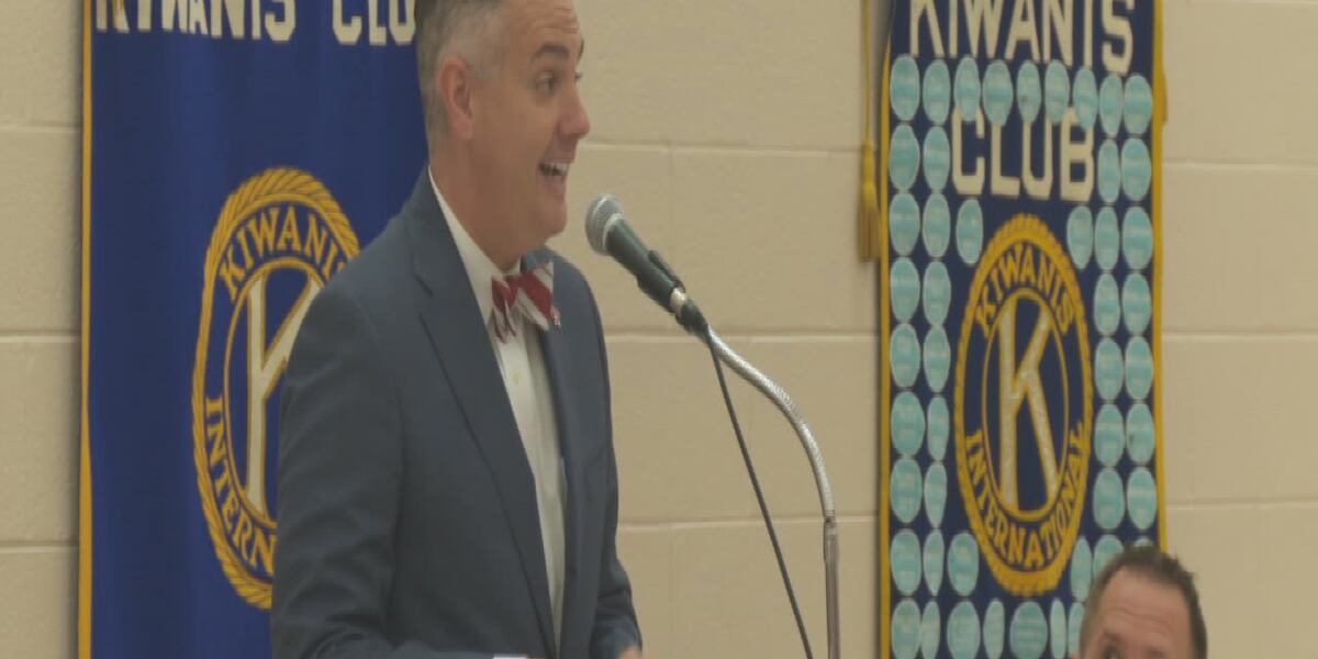 WKU President Tim Caboni speaks to Kiwanis Club WKU President Tim Caboni speaks to Kiwanis Club