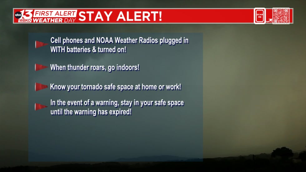 First Alert Strong Severe Storms Possible Today